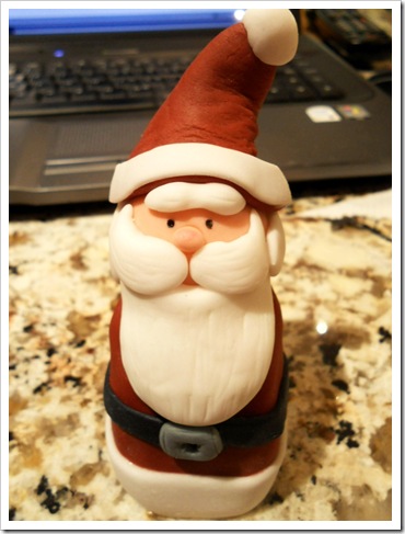 The Blissful Table: Rudolph Fondant Figurines